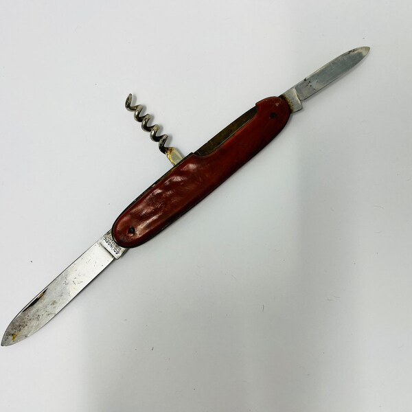 Vintage Inox Pocket Knife - Etsy