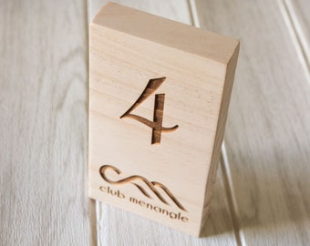 Cafe table numbers | Etsy