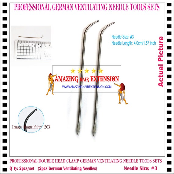 German Ventilating Needle with Holder Tools Making Repair Full | Etsy