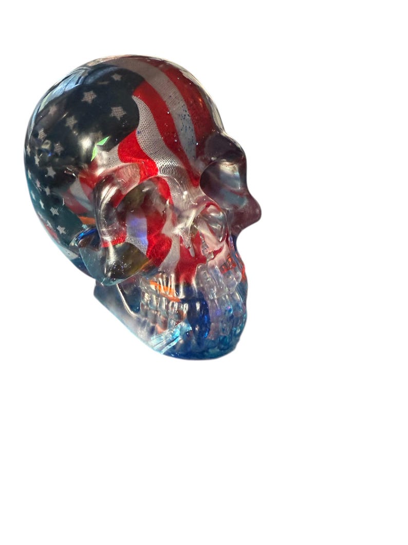 Epoxy Resin Skull - Etsy