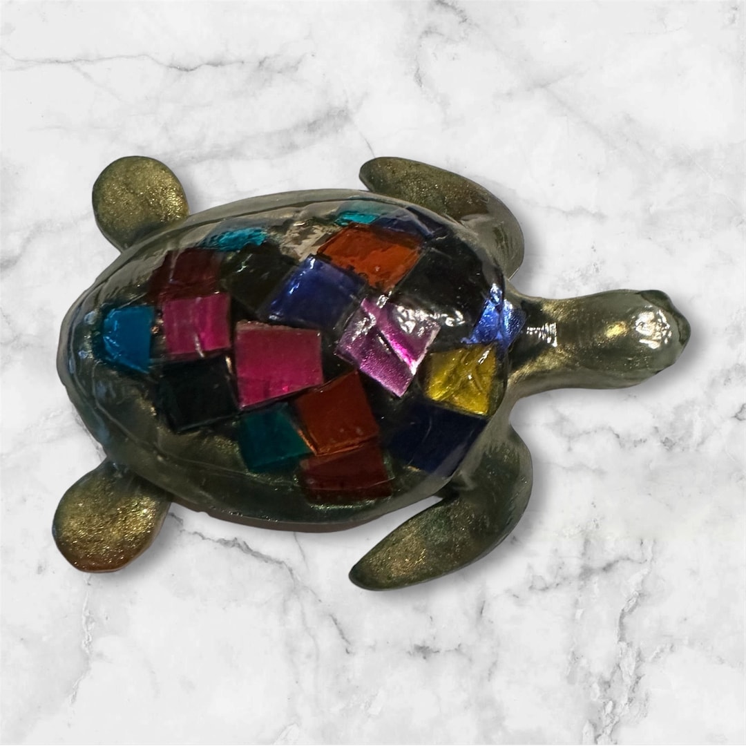 Customizable Epoxy Resin Sea Turtle - Etsy