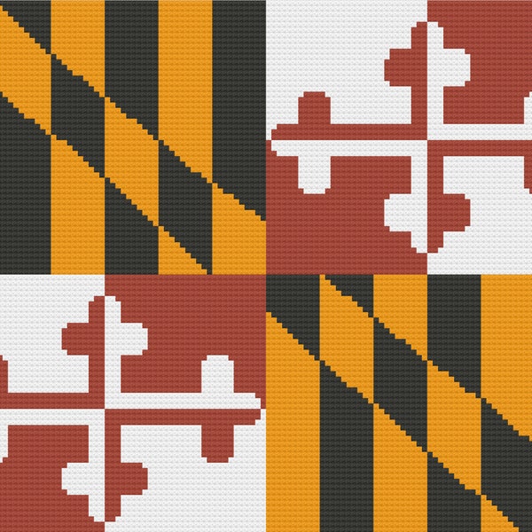 Maryland Flag - Etsy