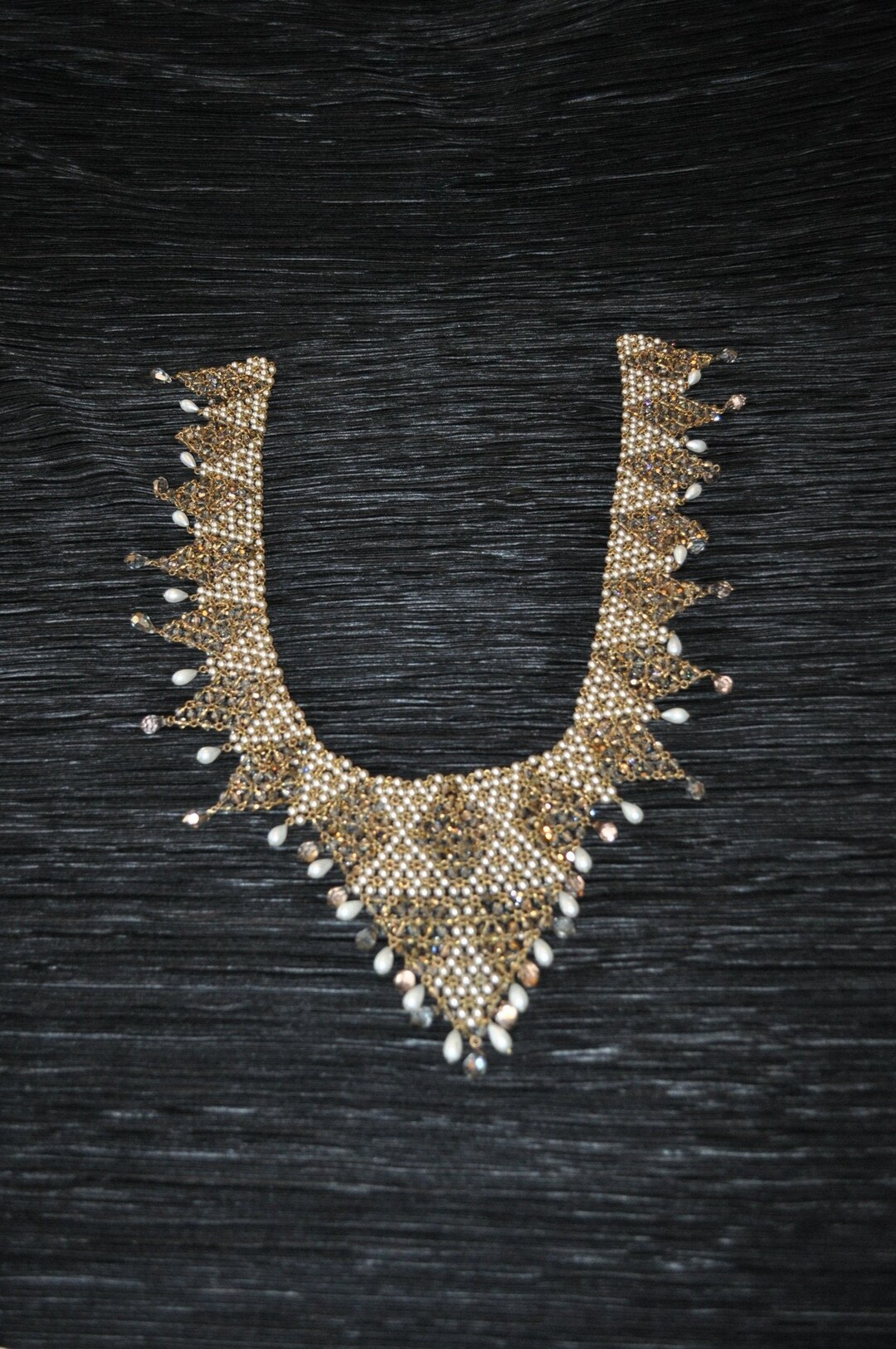 Vintage Sewing Jewel Plastron - Etsy