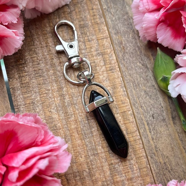 Crystal Keychain - Etsy