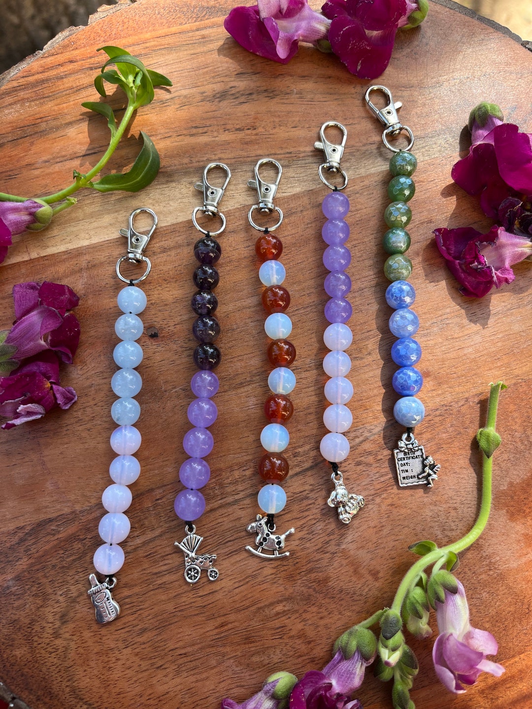 Crystal Dilation Beads: Labor Nurse Badge Accessory - Etsy