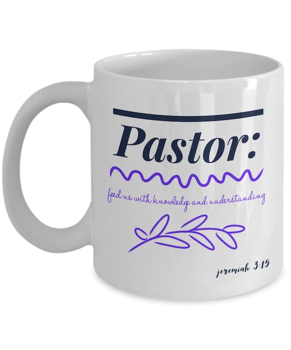 Pastor Mug Religious Mug My Pastor Mug Church Mug | Etsy