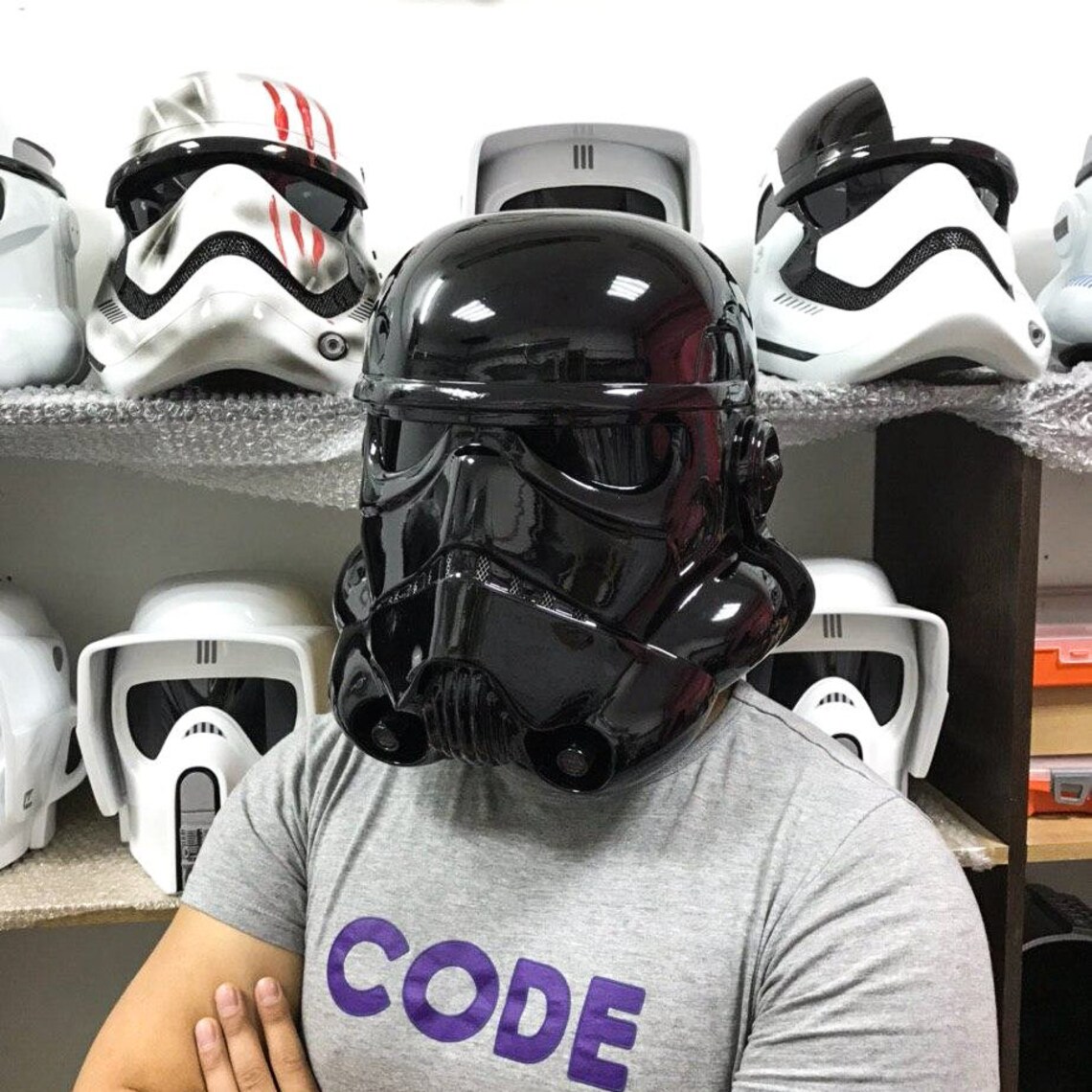 Star Wars Shadow Storm Trooper Helmet / Imperial Trooper Star | Etsy