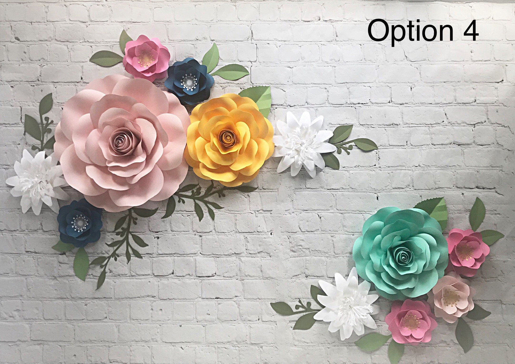 Paper Flowers Inspired by Floral Field by Cloud Island Paper | Etsy