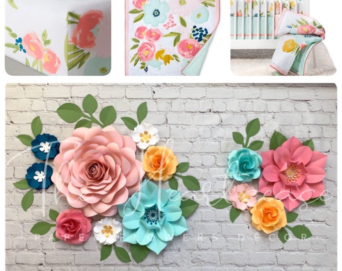 Paper Flowers Inspired by Floral Field by Cloud Island Paper | Etsy