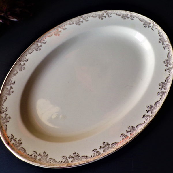 Edwin M Knowles Platter - Etsy