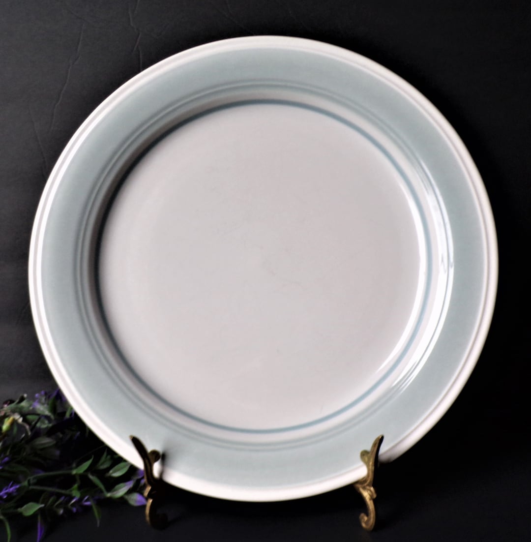 Impressions by Danielle Genuine Stoneware Blue Mist Japan Dinner Plate ...