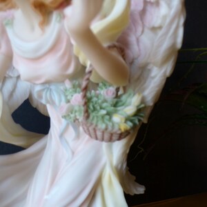 Large 2002 Seraphim Classics Ashley Figurine Blue Bird of Happiness - Etsy