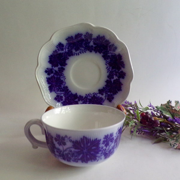 Flow Blue Tea Cup - Etsy