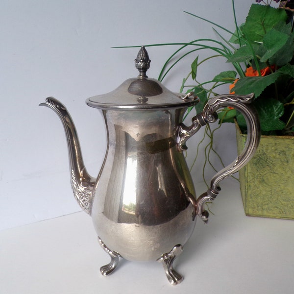 Silver Coffee Pot - Etsy