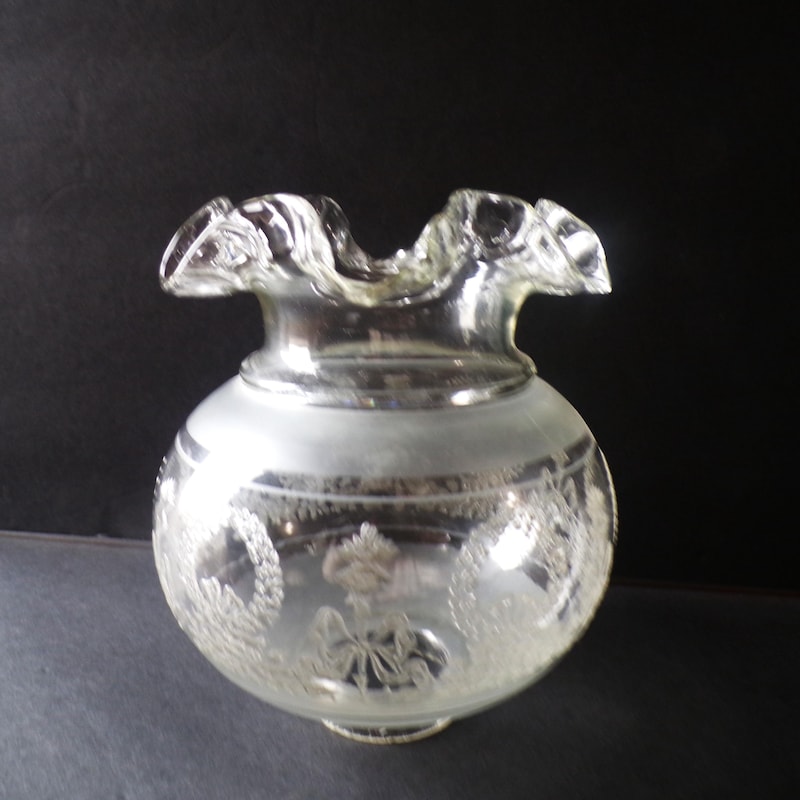 Antique Ruffle Lamp Shade - Etsy