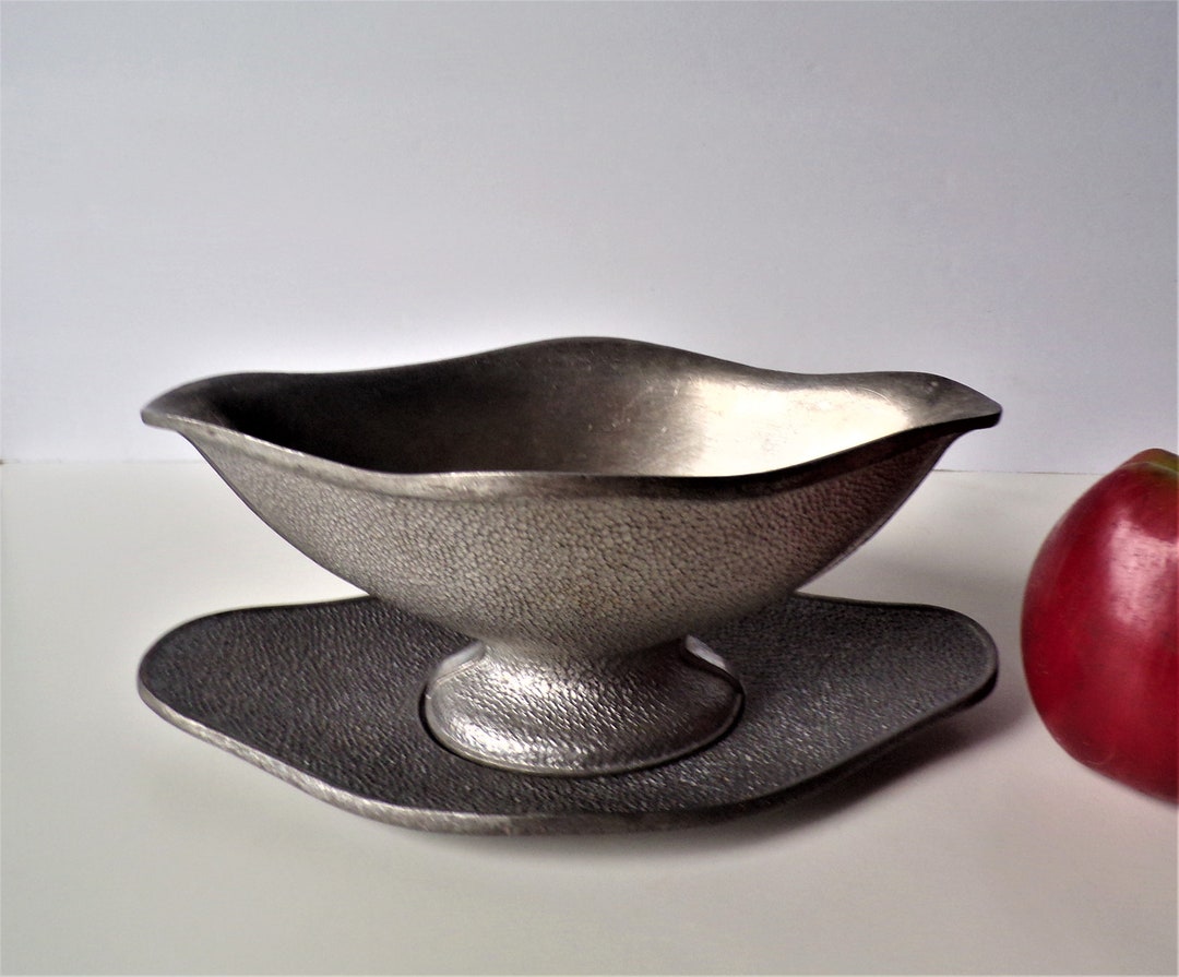 Vintage Guardian Service Ware Hammered Aluminum Cookware Gravy Boat ...