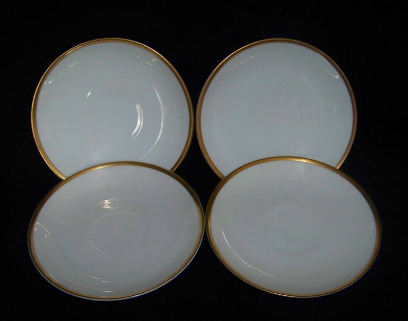 Antique Noritake Nippon China Goldena Gold Band Rim Saucer / | Etsy