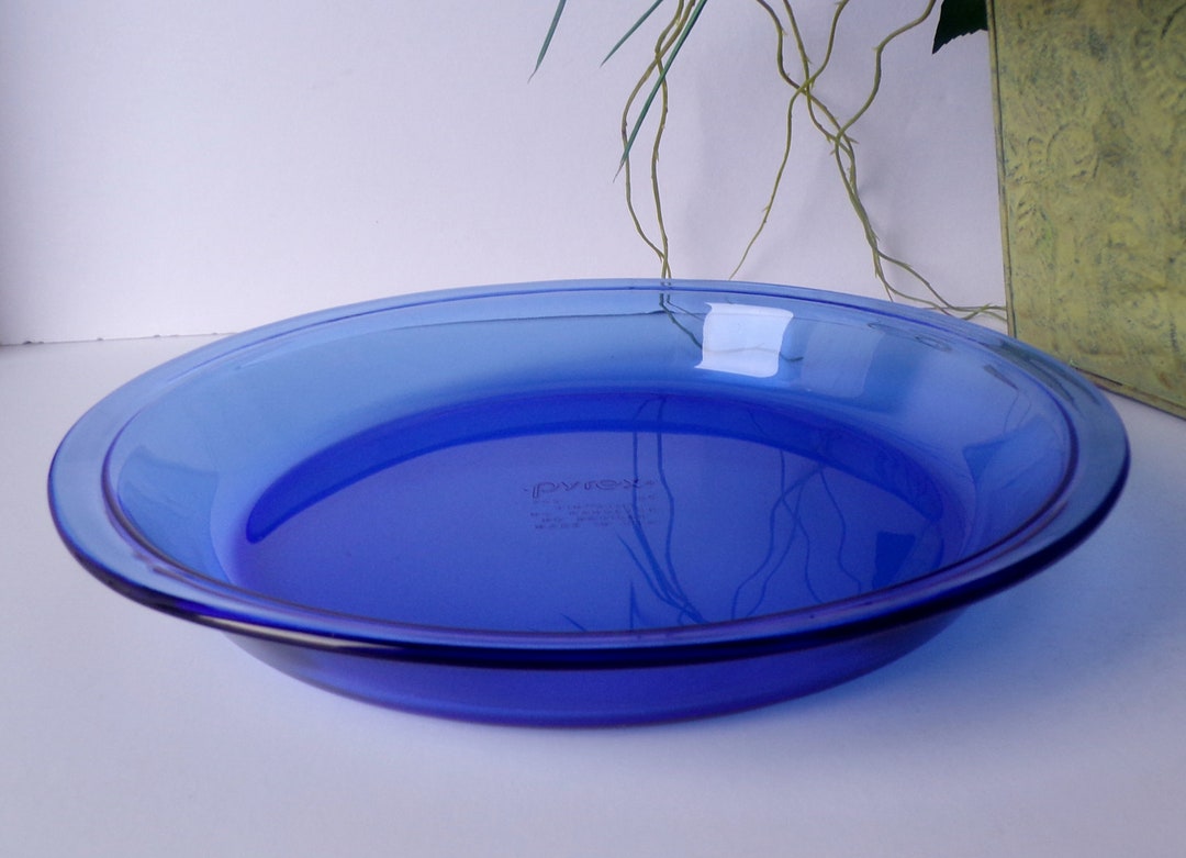 Vintage NOS Blue Pyrex Pie Plate Made in USA - Etsy
