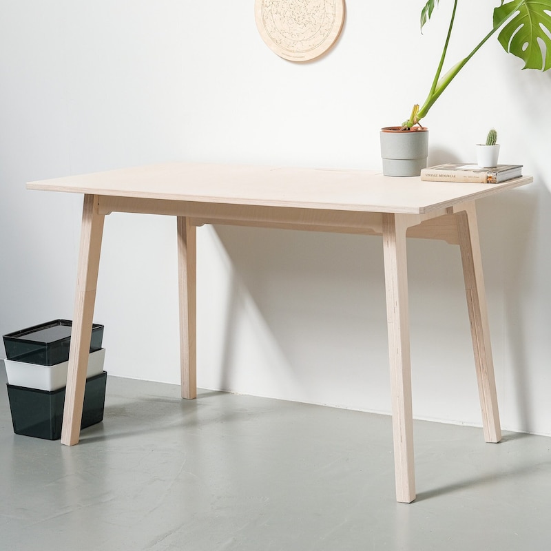 Large Table Birch Plywood - Etsy UK