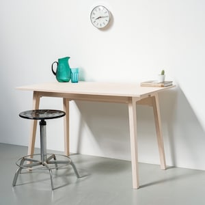 Chop Shop: Blake Desk - Wooden Birch Plywood Desk for a Home Study or ...