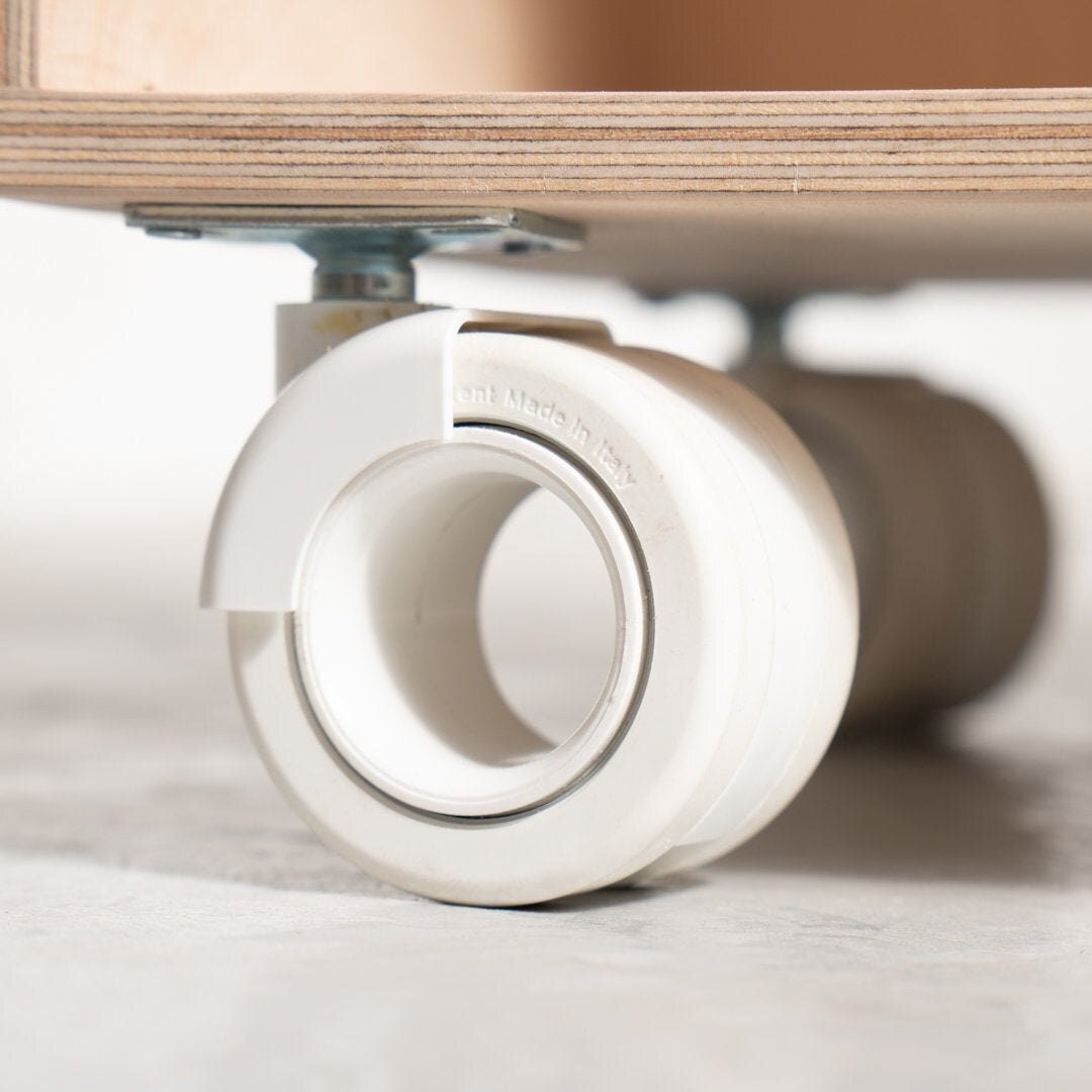 Set of 4 Designer Furniture Castors Modern Minimalist Wheels | Etsy