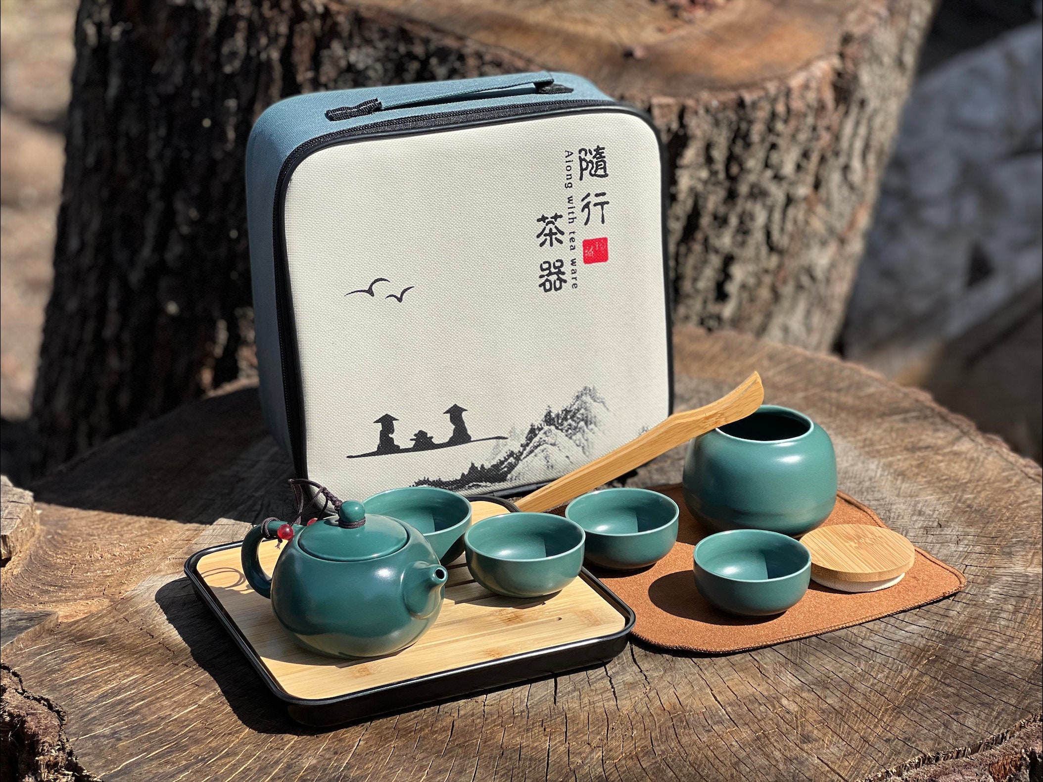 Home & Living Porcelain Travel Tea Set Tea Makers etna.com.pe