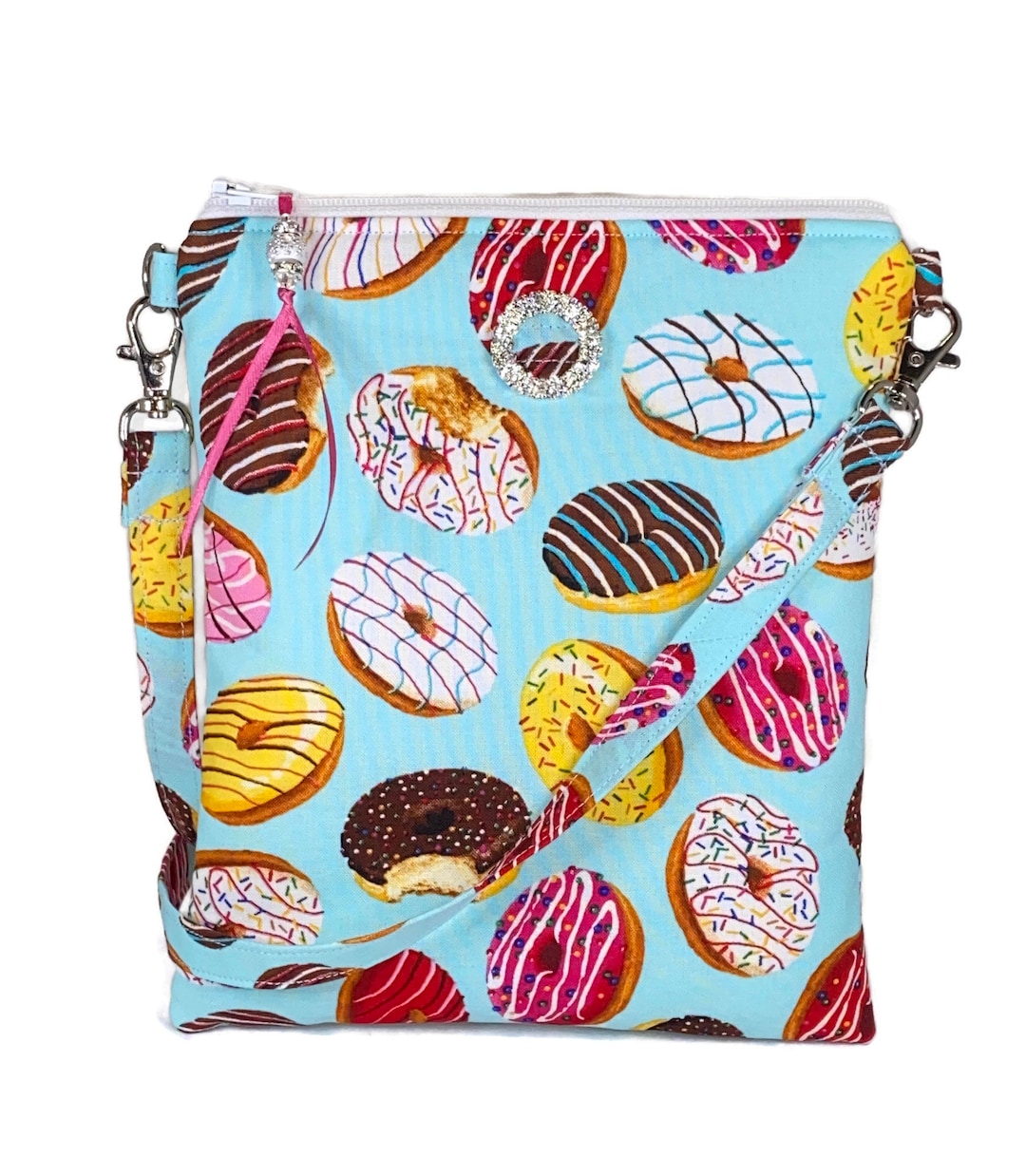 Donuts Crossbody Bag, Sweet Tooth, Purse, Bag, Shoulder Bag, Handbag ...