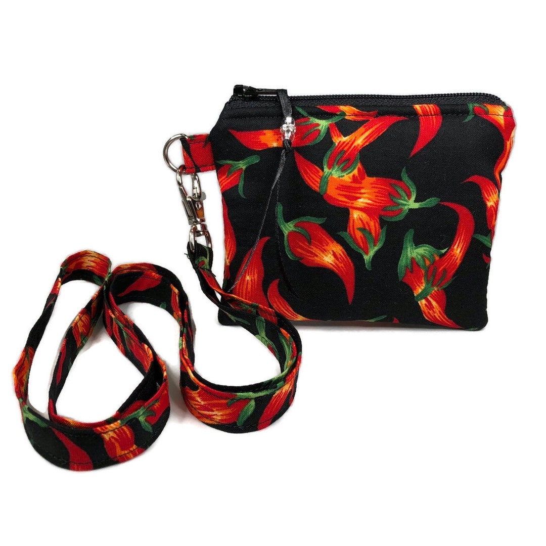 CLOSEOUT Chili Pepper Coin Purse, Hot Pepper, Hot Sauce, Change Purse ...