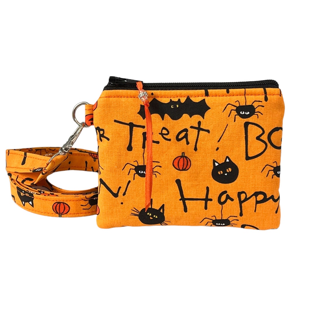 Halloween Coin Purse Trick or Treat Spooky Boo Happy - Etsy