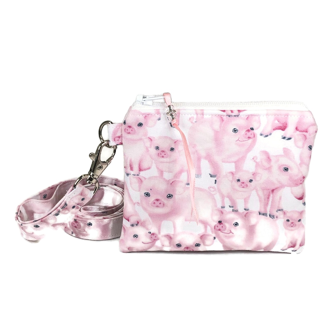 Pig Coin Purse Piglet Pig Lover Coin Purse Pouch Neck - Etsy