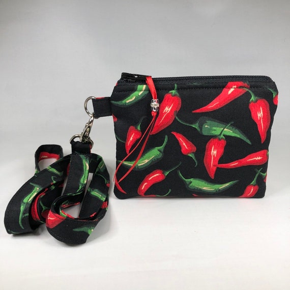 Chili Pepper Coin Purse Hot Pepper Change Purse Pouch Neck | Etsy