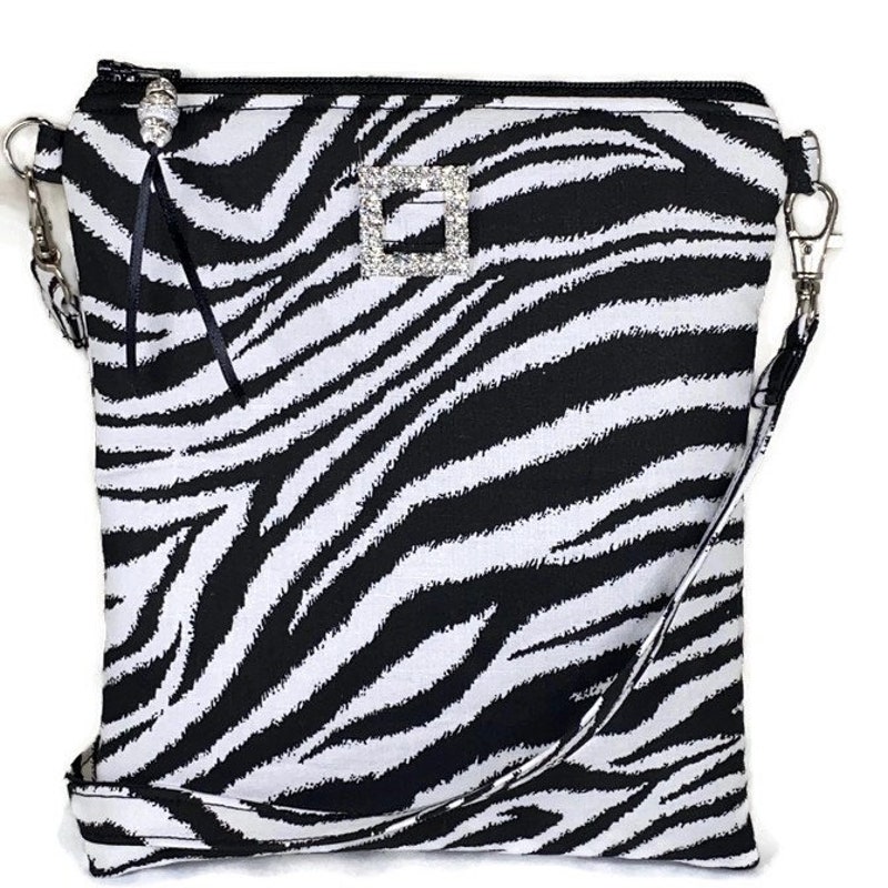 Zebra Print Bag - Etsy