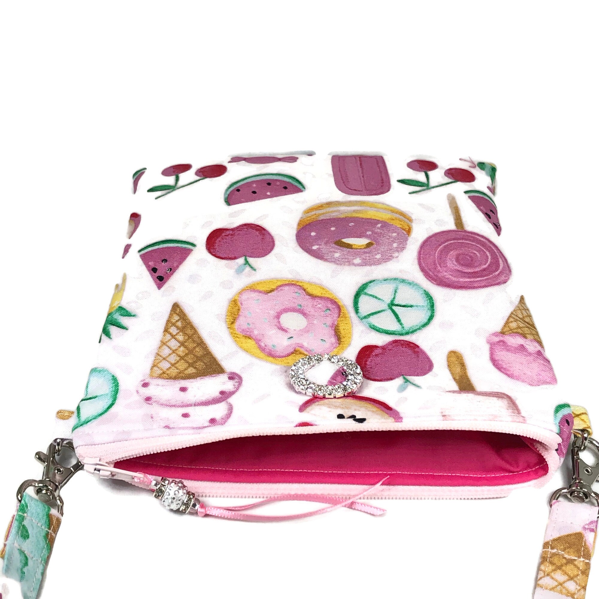 Sweets Crossbody Bag, Sweet Tooth, Donuts, Ice Cream, Candy, Purse, Bag ...