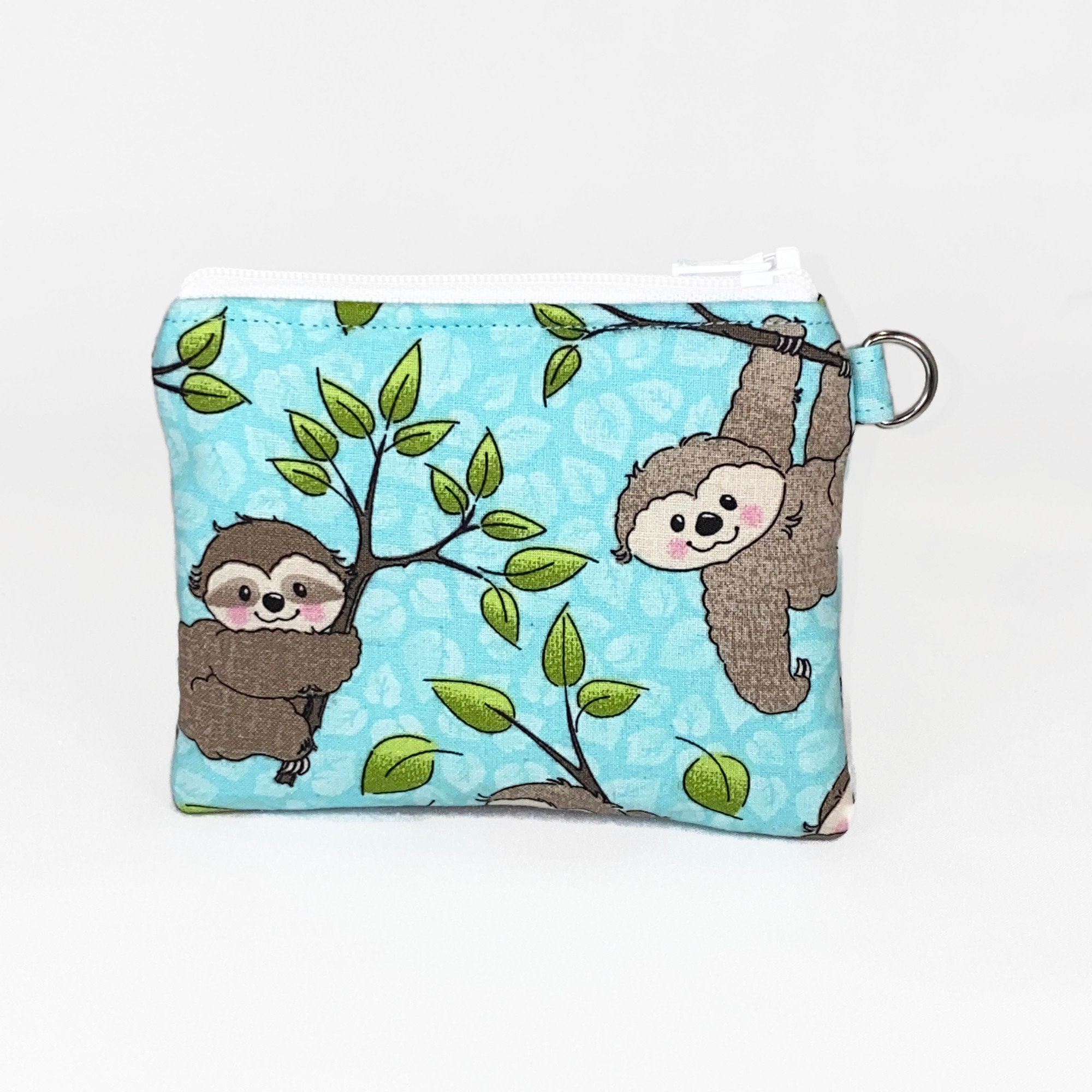 Sloth Coin Purse Sloth Lover Animal Coin Purse Pouch Neck | Etsy