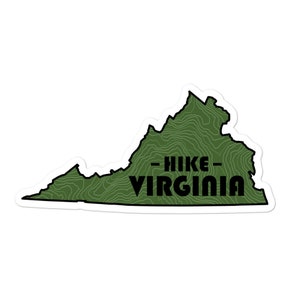 Hike Virginia Sticker - Etsy