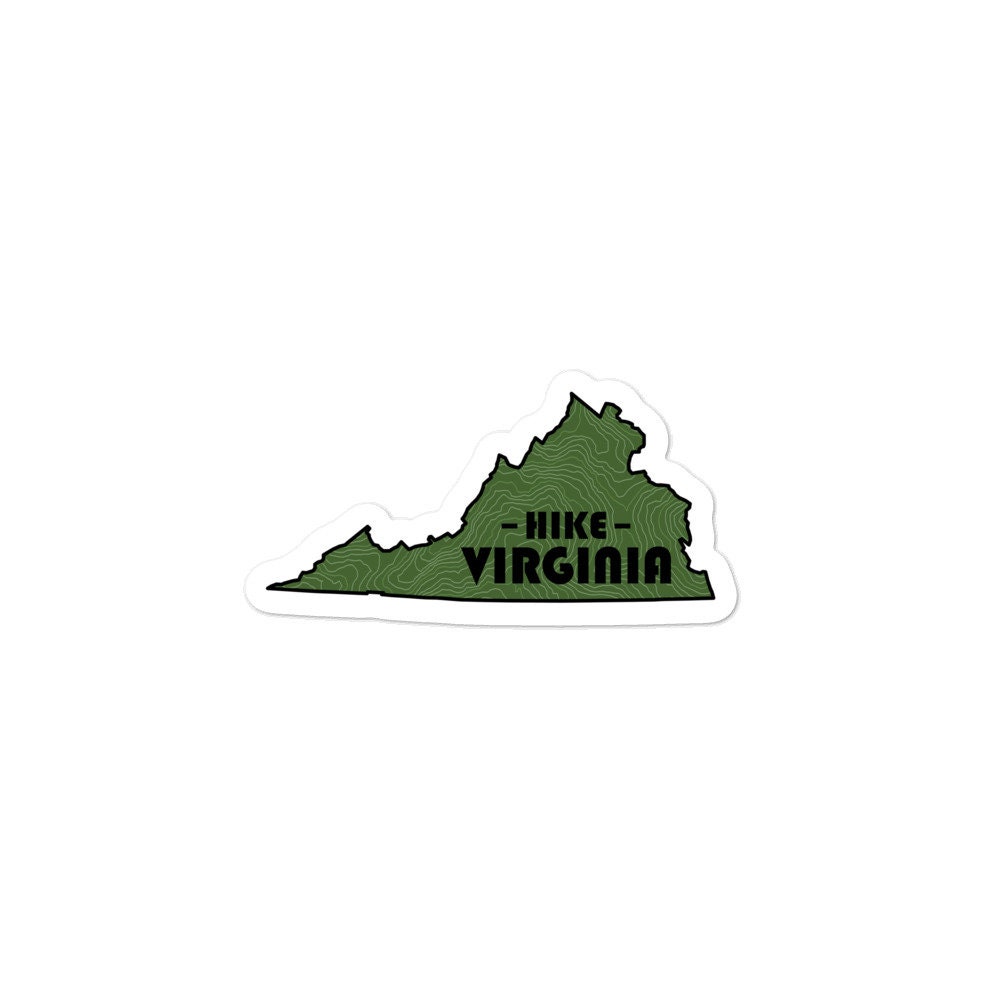 Hike Virginia Sticker - Etsy