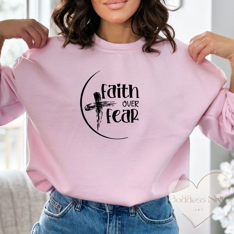 Faith Over Fear SVG PNG, Faith Svg, Fearless Svg, Hope Svg ...