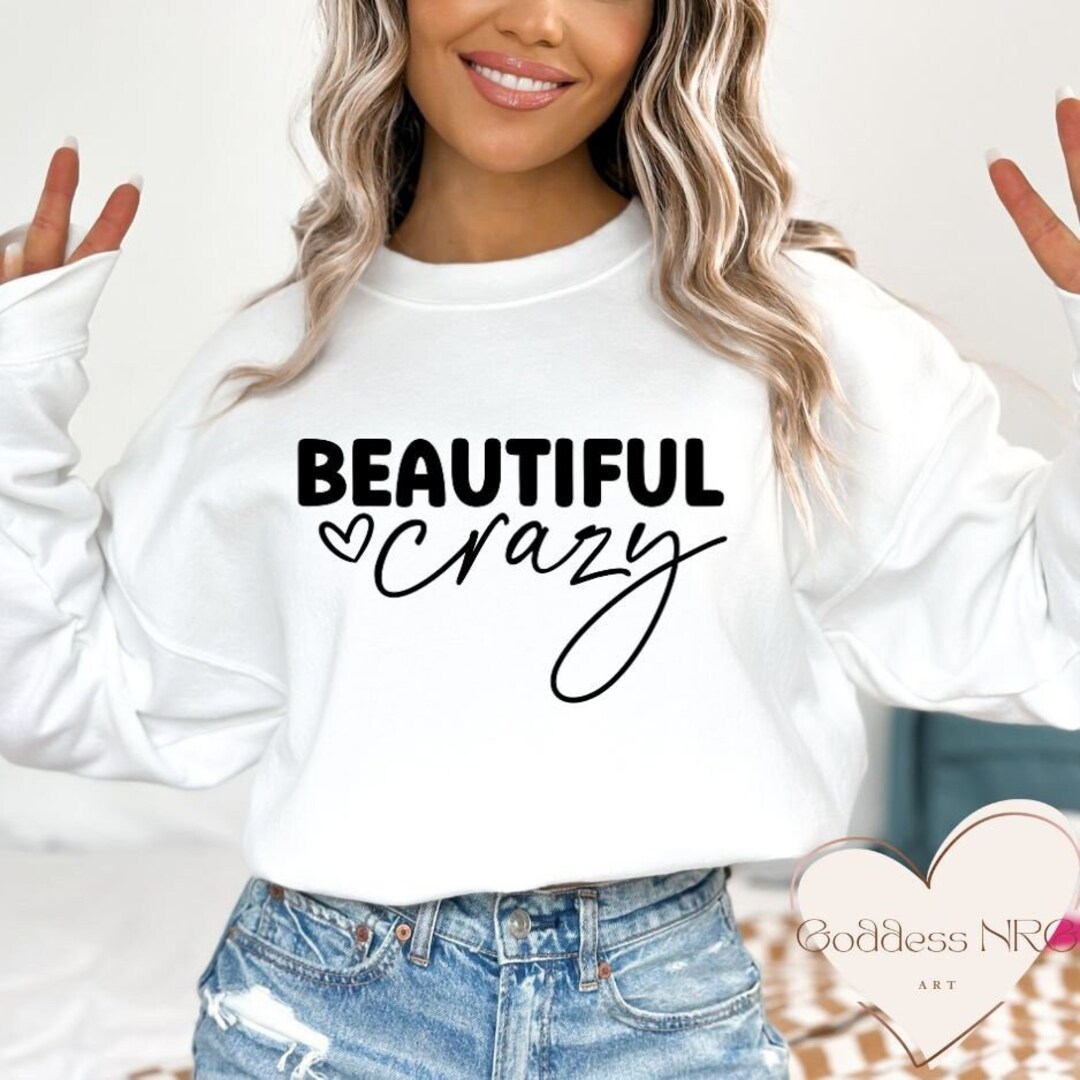 Beautiful Crazy SVG PNG, Country Svg, Country Western Svg, Country Girl ...