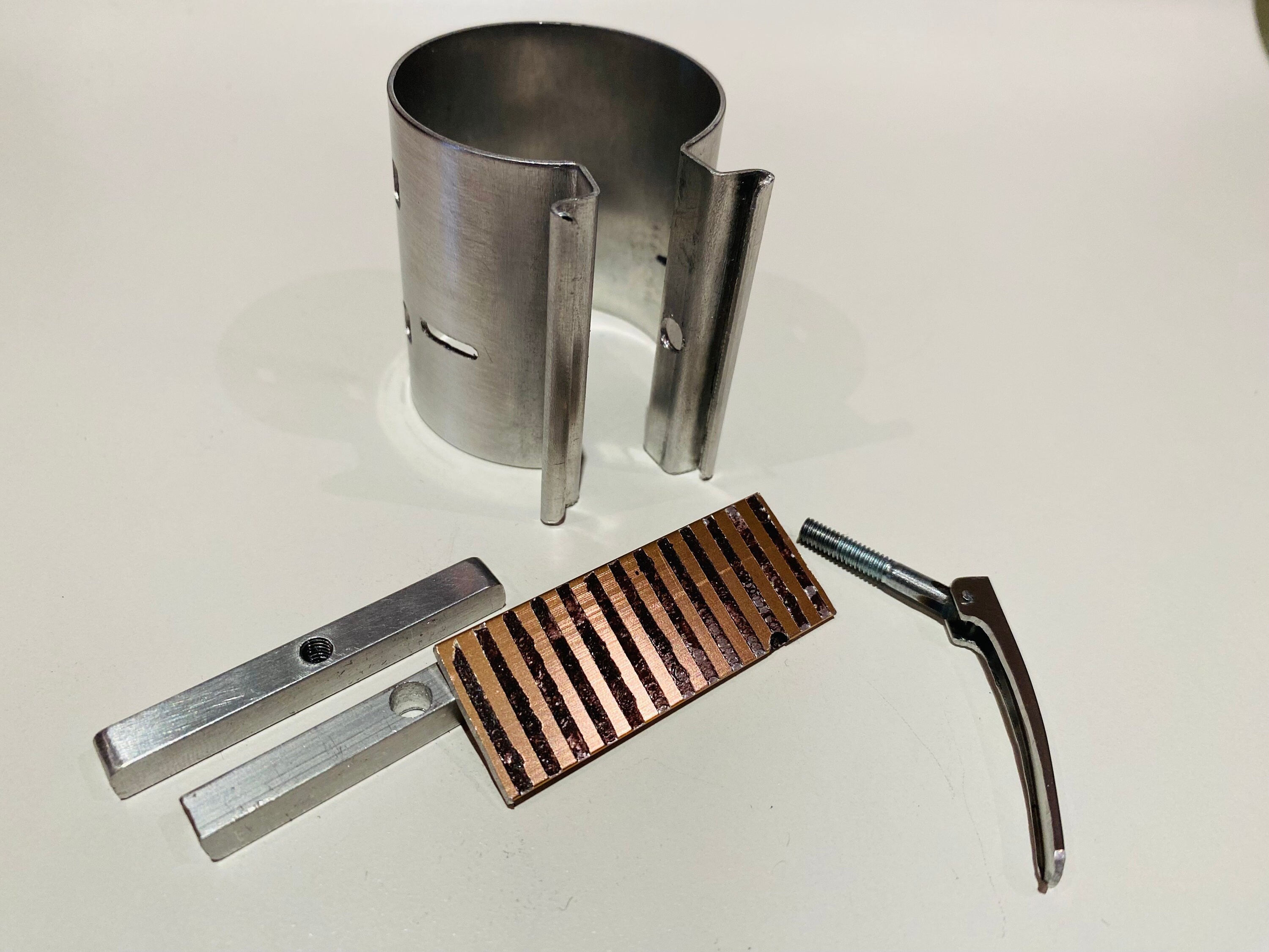 LUKE V1 Weathered Hero ROTJ GRAFLEX Style Clamp for Lightsaber Real ...