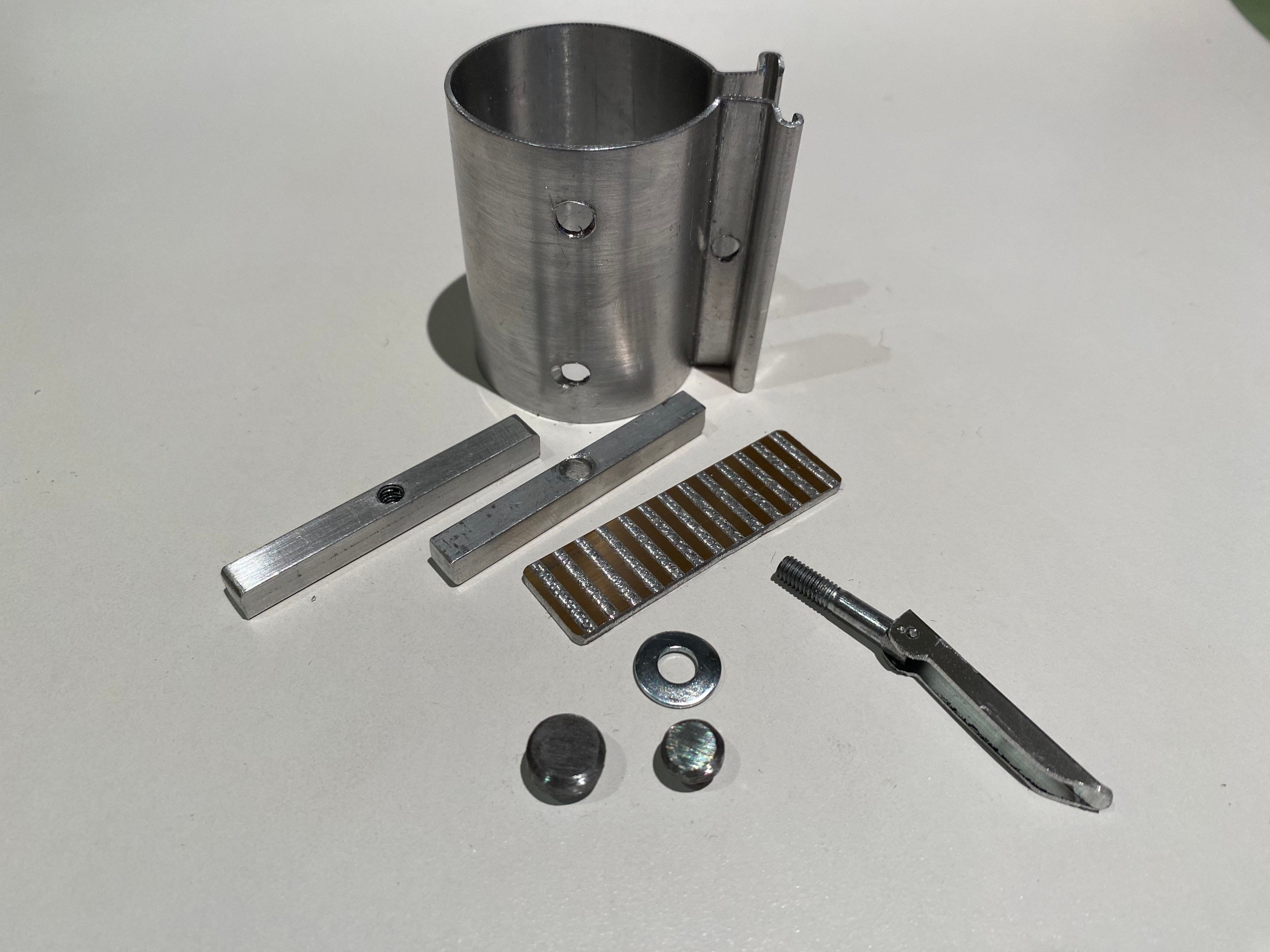 OBI WAN GRAFLEX Style Clamp for Lightsaber Real Metal Tell Us Your Size ...