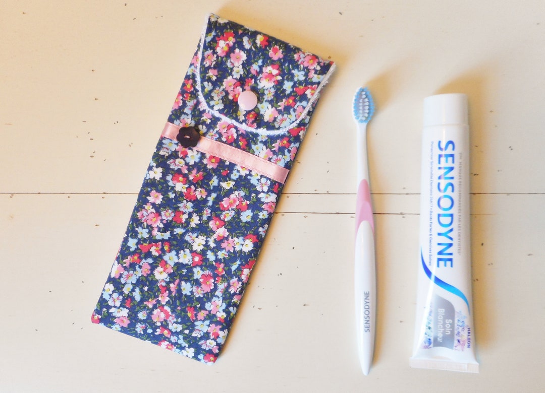 Toothbrush and Toothpaste Case - Etsy