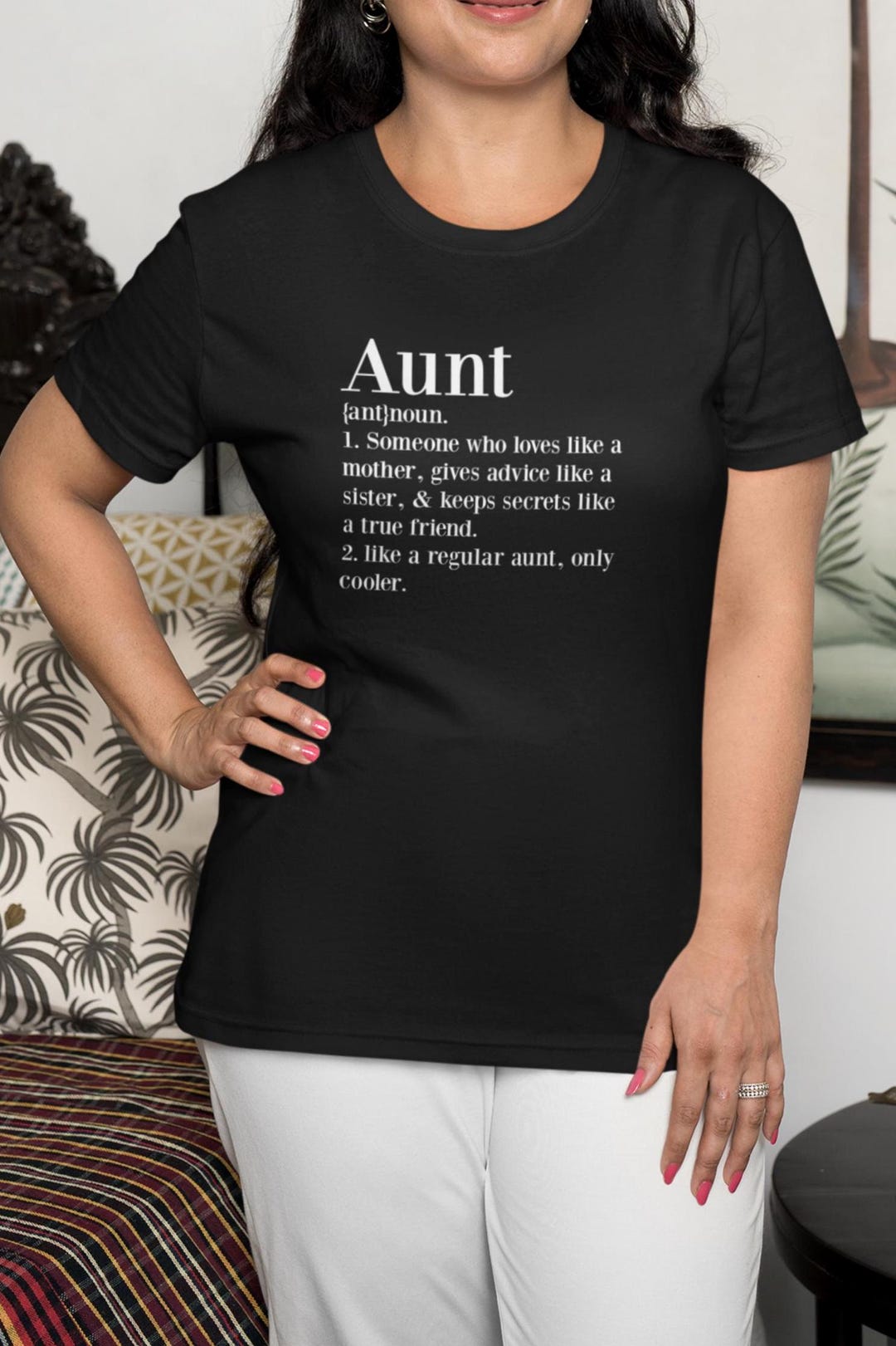 Aunt Definition T-shirt, Funny Aunt Tee, Quirky Family Shirt, Unique ...