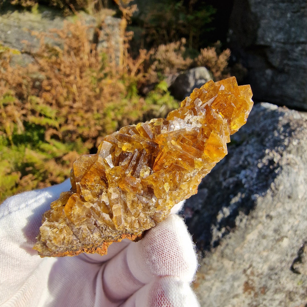 Rare Amber Fluorite - New Find Fluorite - Rootbeer Pocket - Crich ...