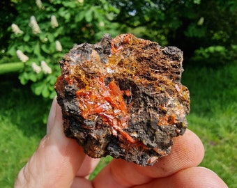 Crocoite Red Lead Mine Crocoite Mineral Australia Minerals Minerals ...