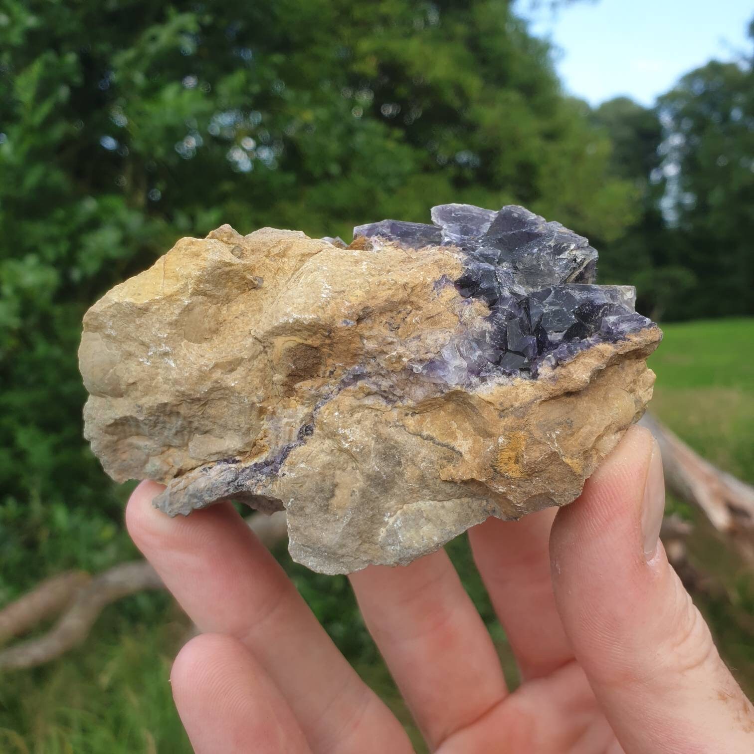 Blue John Stone Fluorite Crystals Minerals Fluorite | Etsy