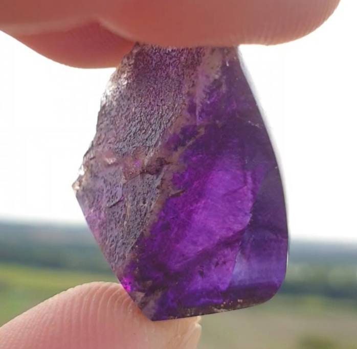 Blue John Stone Fluorite Gemstones Rare Minerals - Etsy
