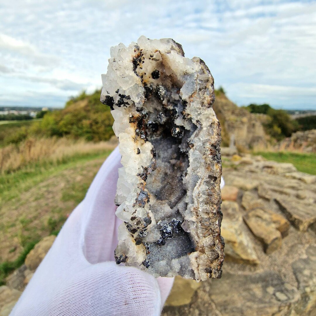 Quartz Epimorph After Fluorite - Nentsberry Haggs Mine - Cumbria ...