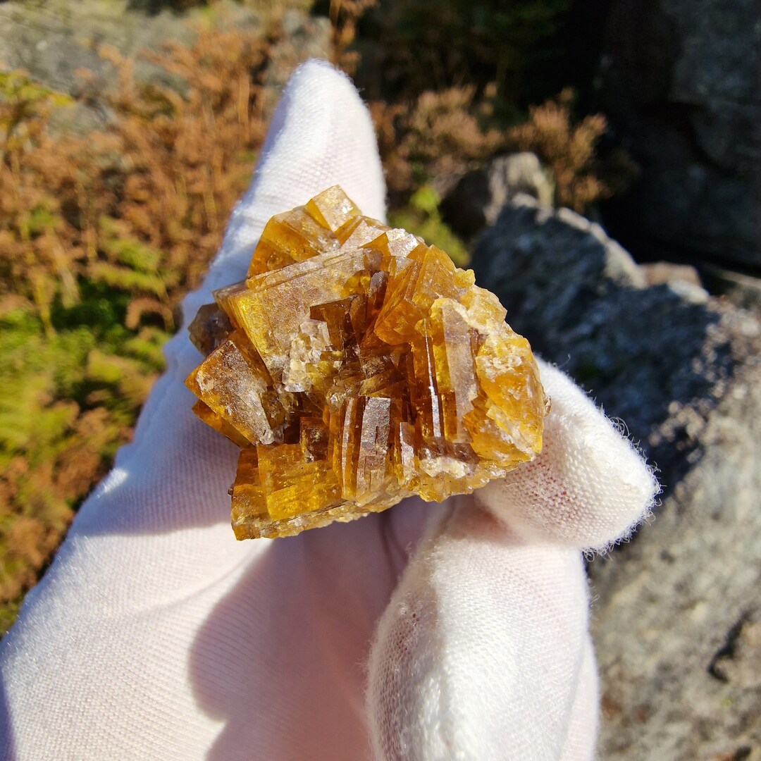 Rare Amber Fluorite New Find Fluorite Rootbeer Pocket Crich Quarry ...