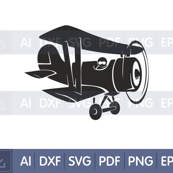 Biplane Decals - Etsy