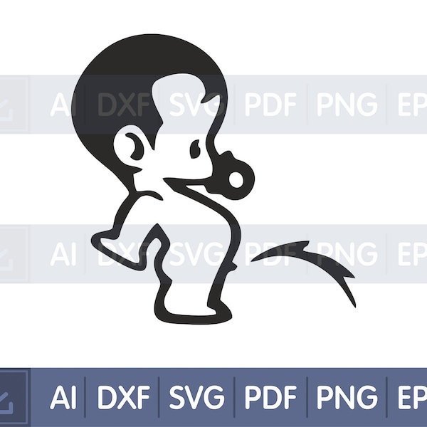 Boy Peeing Svg - Etsy